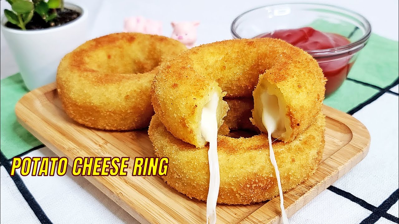 Tasty Crunchy Potato Cheese Rings Easy Recipe [Subtitles] HNC Kitchen ...