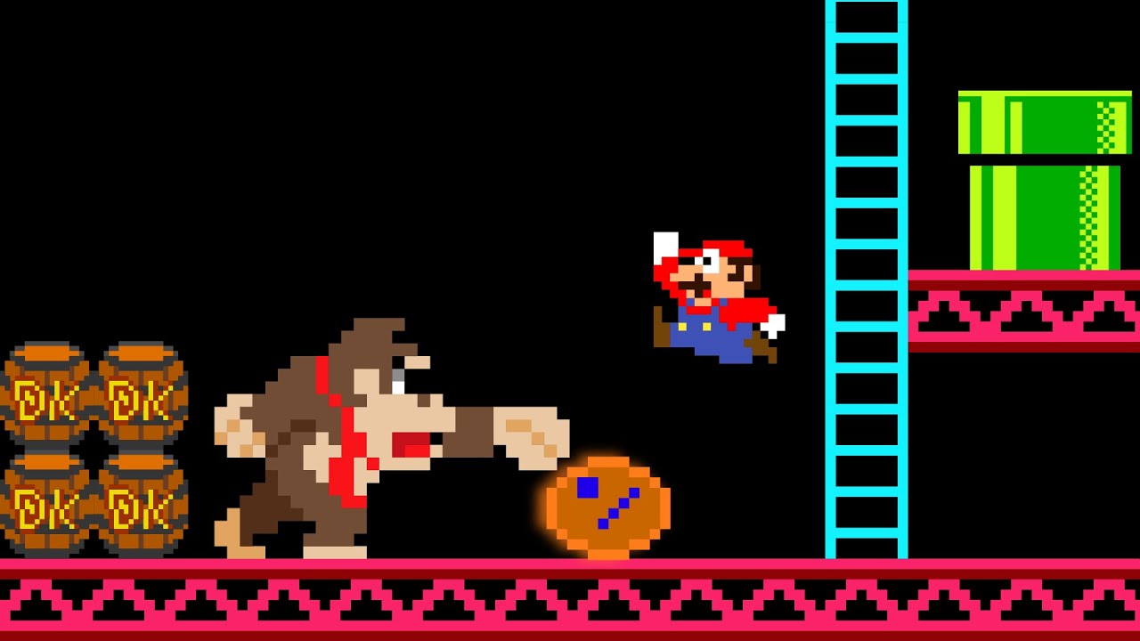 Super Mario Bros., Mario Tries to Defeat Donkey Kong Bananza – Who Will ...