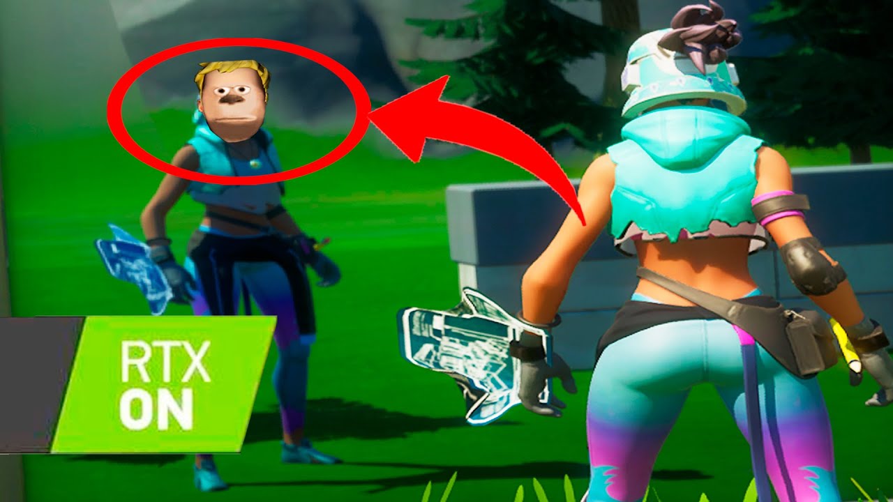 RTX CHEGOU AO FORTNITE - YouTube