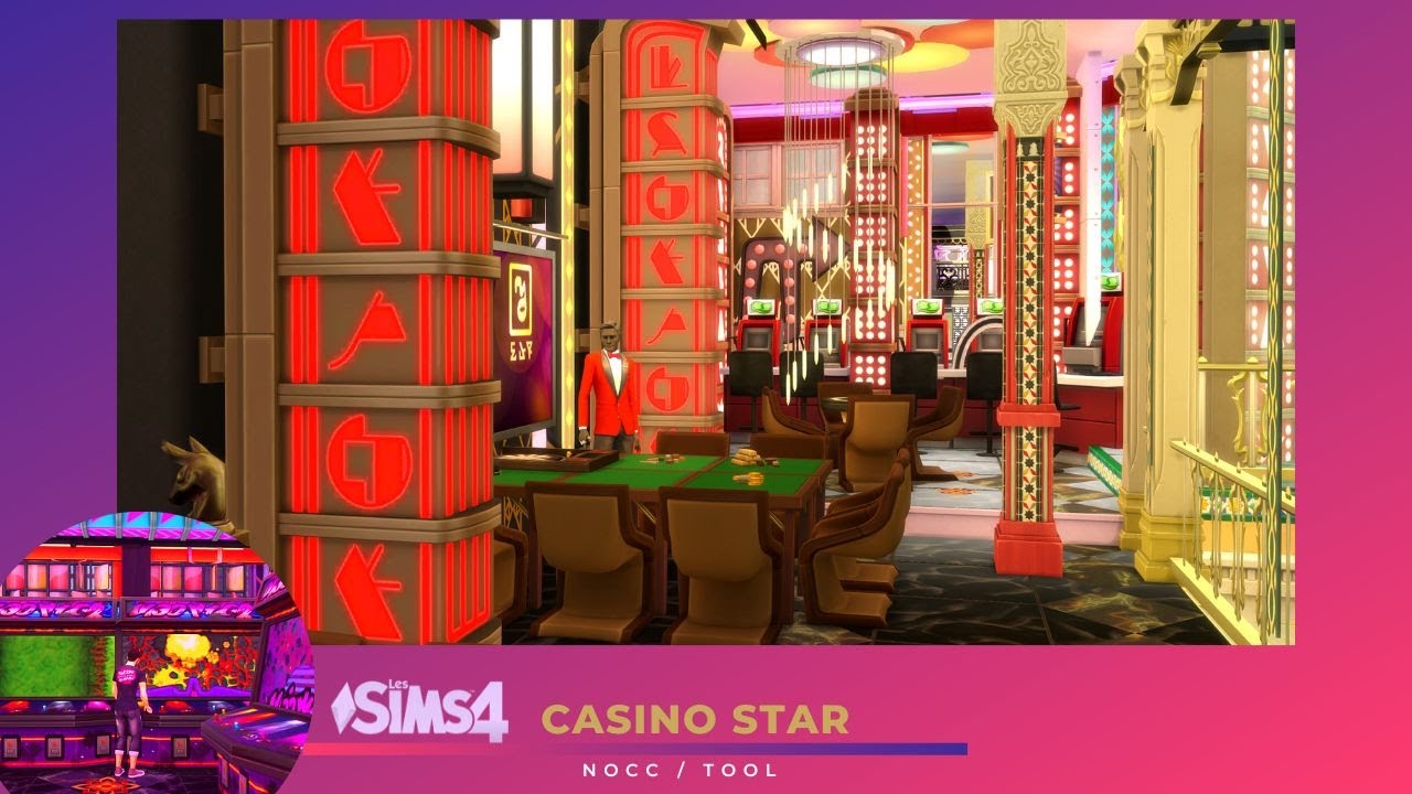 Casino Star• Second Floor • The Sims 4 • No CC | TOOL • Speed Build ...