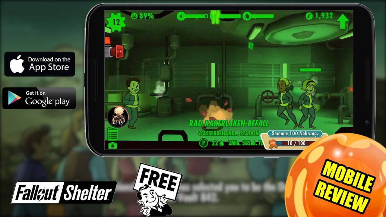 Fallout Shelter | Android und iOS Mobile Free2Play Review - YouTube