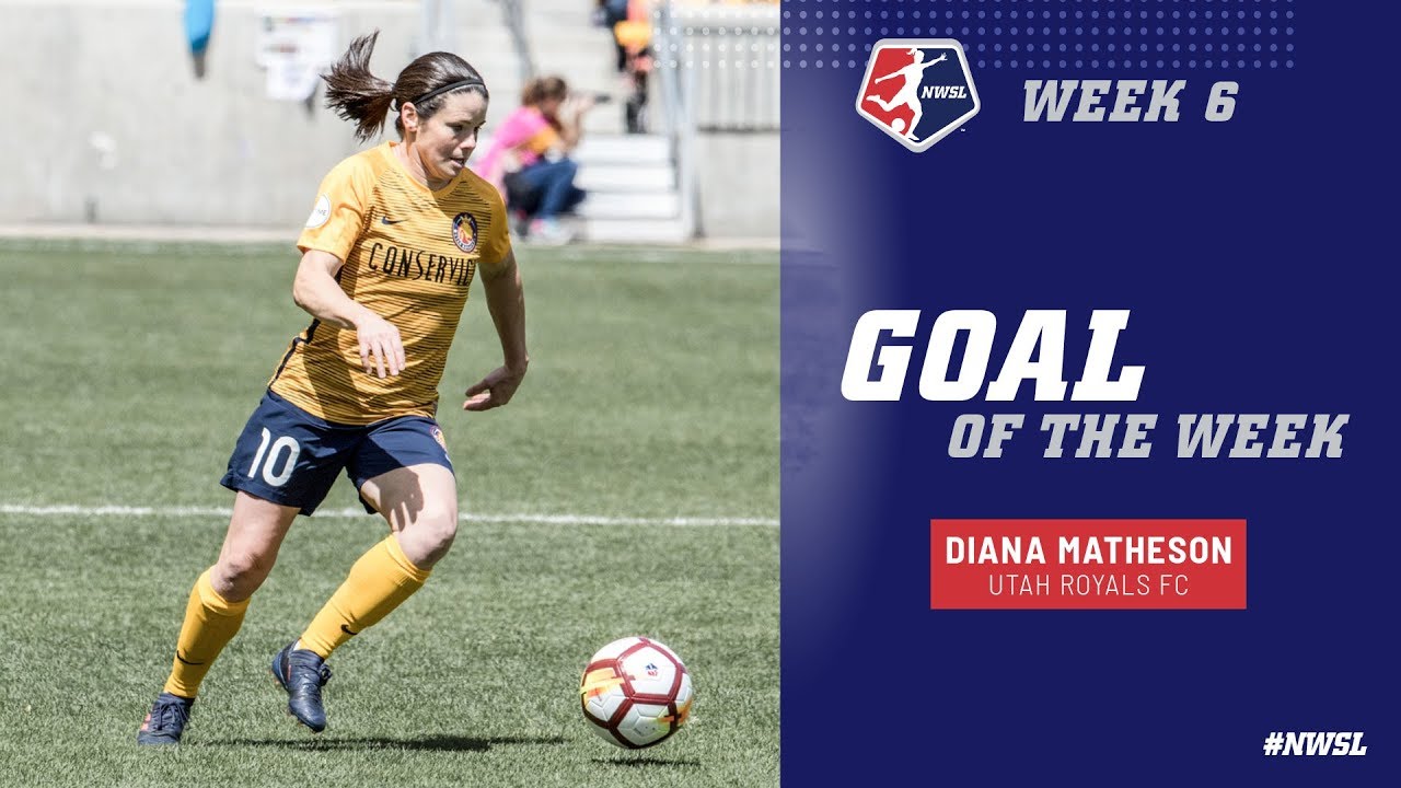 Week 6 Goal of the Week | Diana Matheson, Utah Royals FC - YouTube