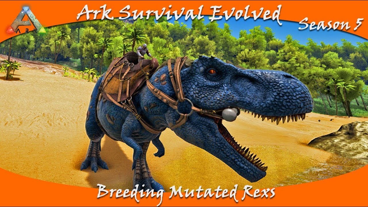 Ark Survival Evolved S5E47 Rex Breeding and Mutations - YouTube