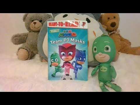 pj mask story “team pj masks” read aloud for story time! - YouTube