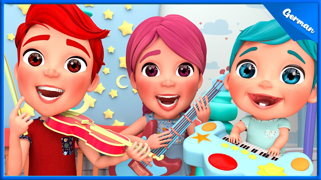 Ich bin ein Musikmann | Cartoons und Kinderlieder | Viola Kids Deutsch ...