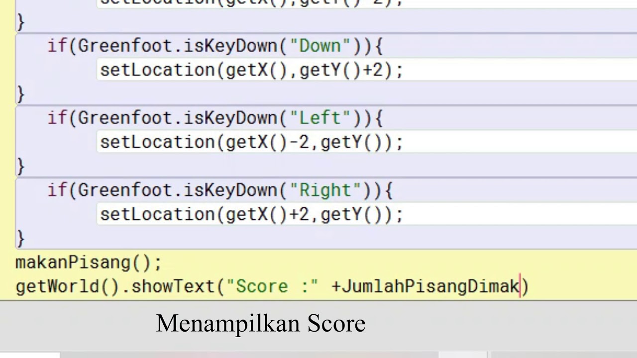 TUTORIAL MEMBUAT GAME SEDERHANA MENGGUNAKAN APLIKASI GREENFOOT || PRAKTIKUM 6 PBO - YouTube