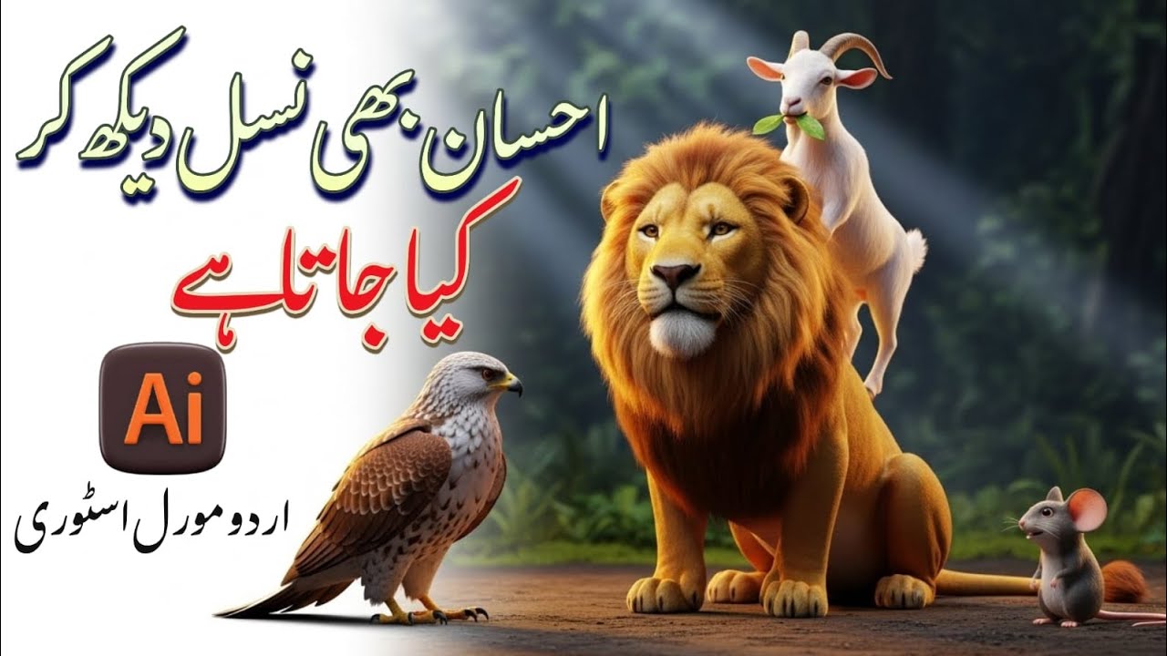 Kindness Needs Wisdom | A Lion, Goat & Hawk Story That Will Change Your ...