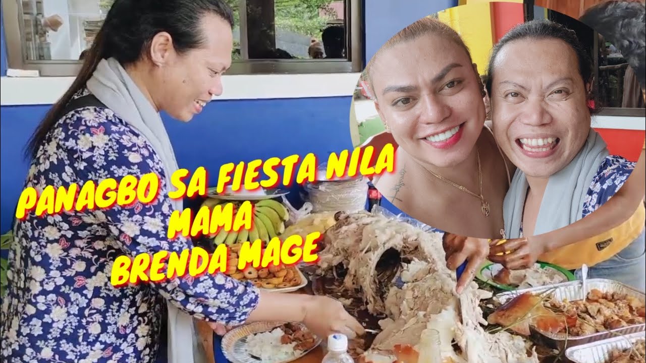 PANAGBO KO SA FIESTA ILA MAMA BRENDA MAGE #brendamage | SOBRANG SAYA ...