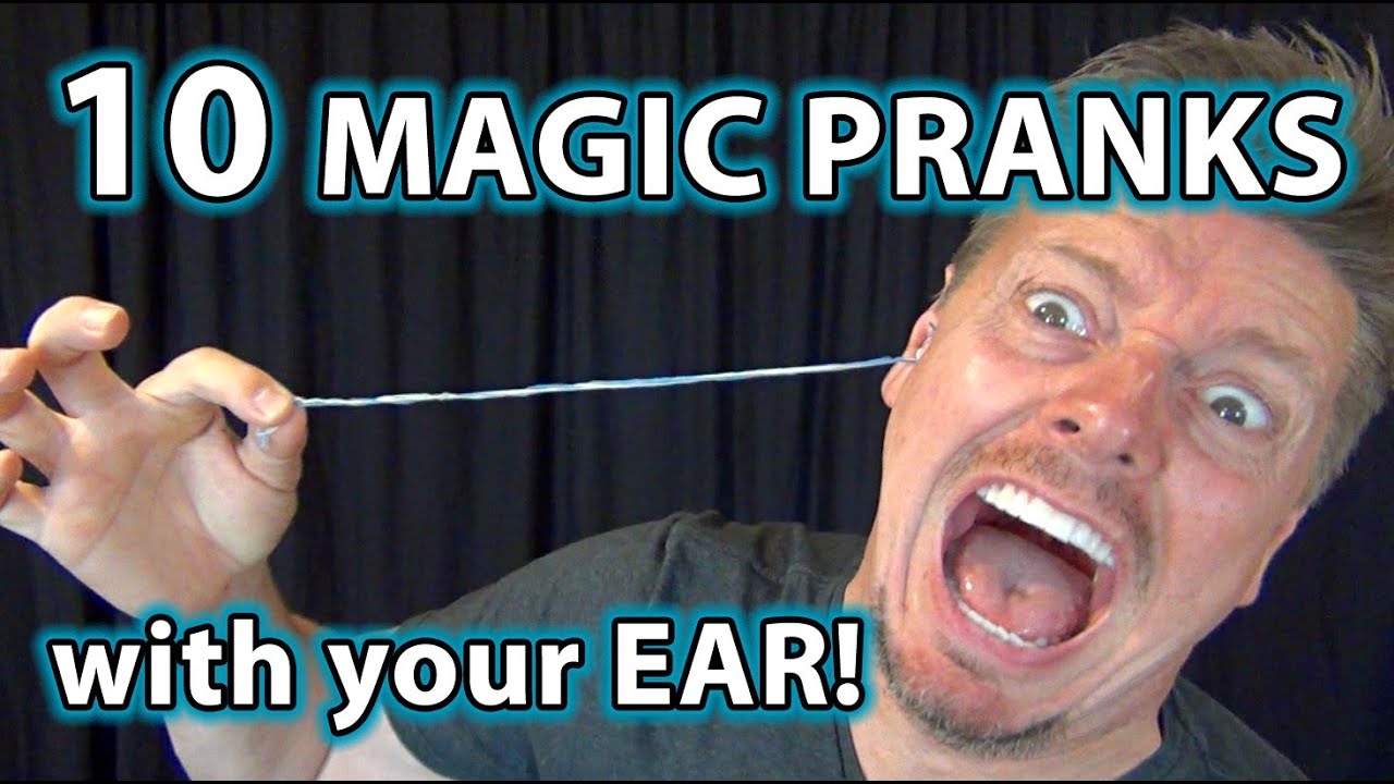 10 Weird Magic Pranks with EARS!! HOW TO Tricks YOU CAN DO! - YouTube