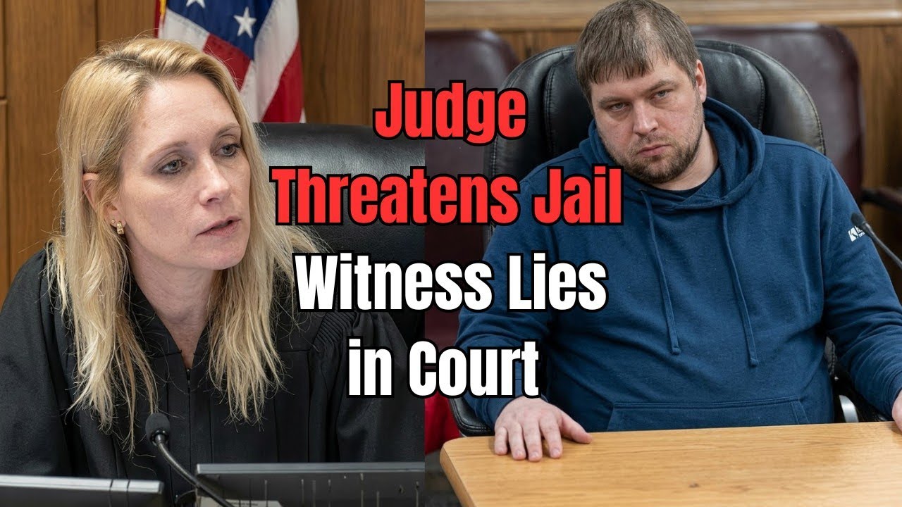 Judge Threatens Jail After Witness Lies in Court | Full Hearing - YouTube