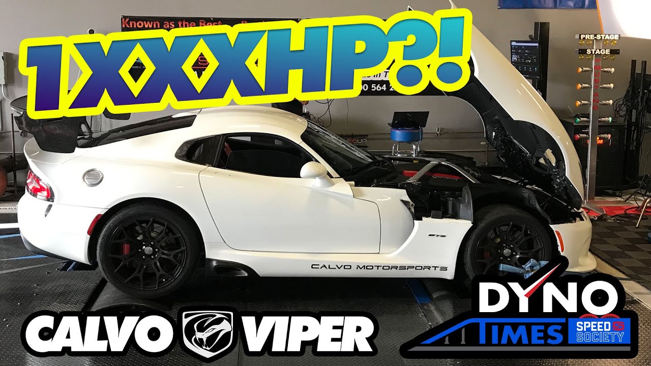 The Calvo Twin Turbo Viper Claims 1700 HP and Hits Our Dyno - Time to ...