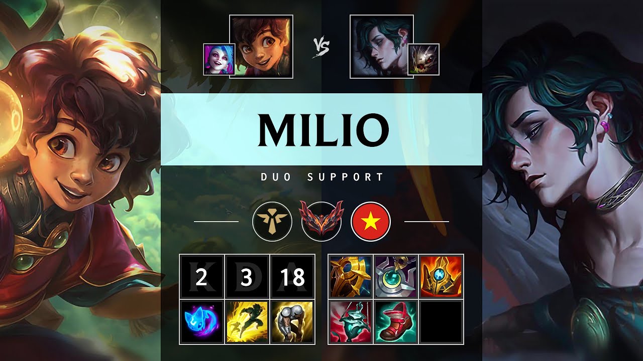 Milio Support vs Hwei: Shield Maker - VN Grandmaster Patch 14.24 - YouTube