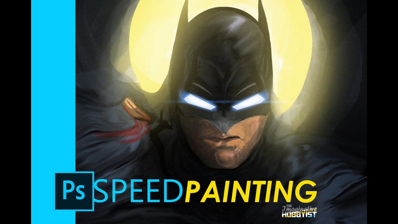 BATMAN // SPEED PAINTING - YouTube