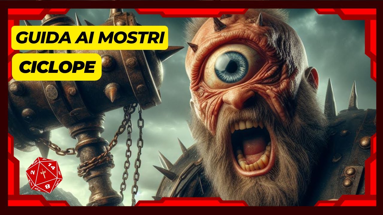 CICLOPE | GUIDA AI MOSTRI E CREATURE | D&D | Alla Scoperta dei giganti ...