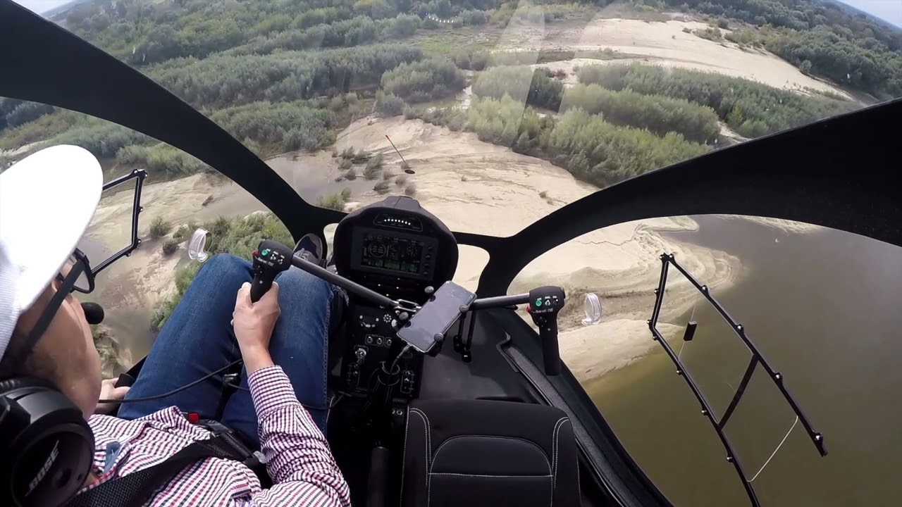Dynali H3 ultralight helicopter ride - YouTube