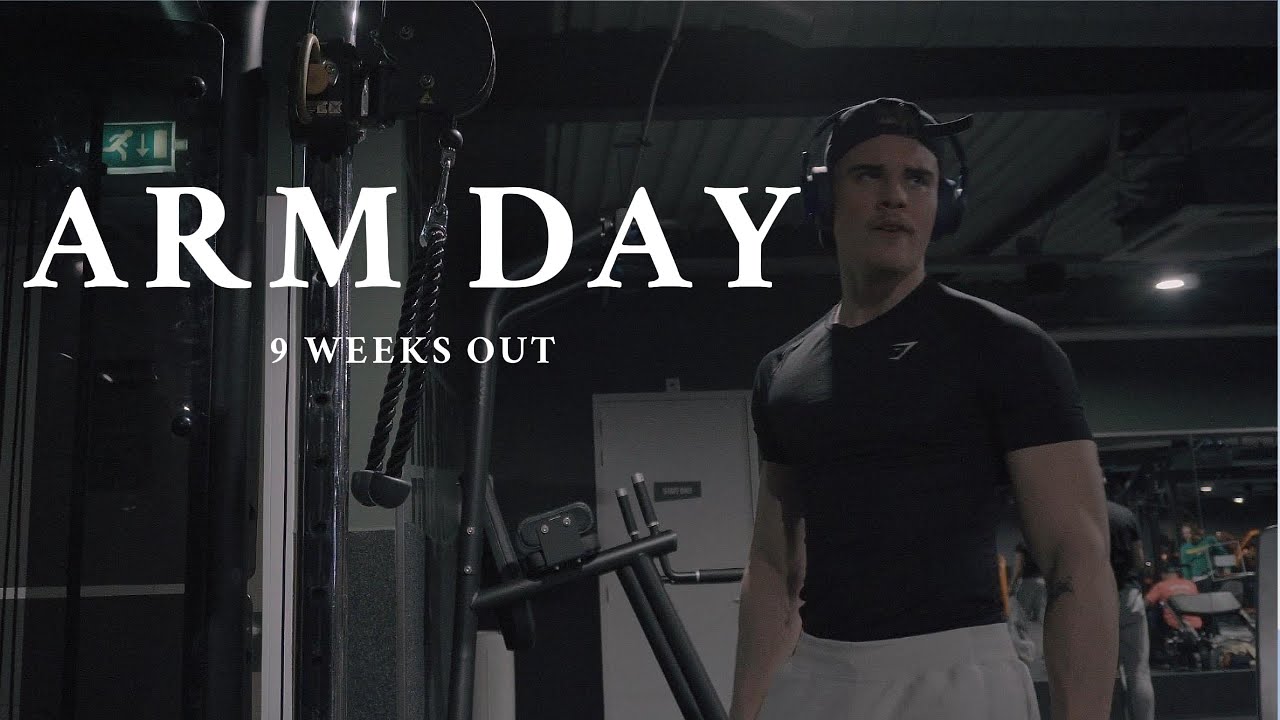 Intense Arm Workout | 9 WEEKS OUT - YouTube