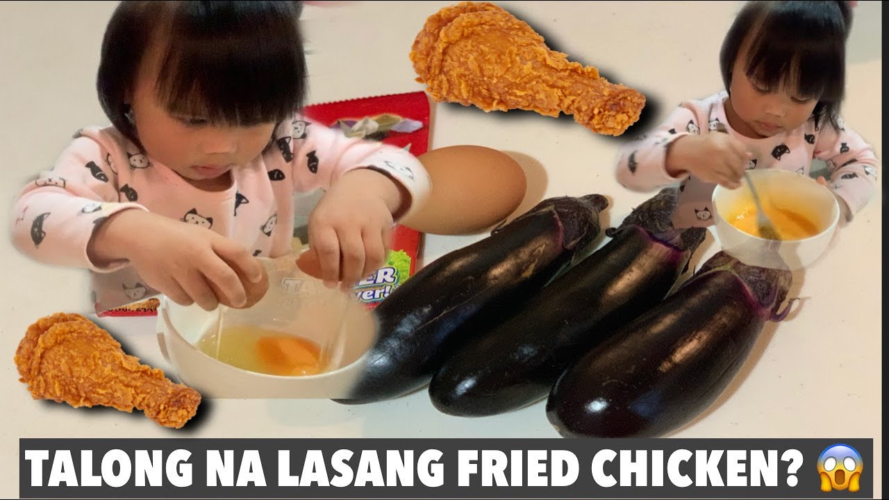 CRISPY FRIED EGGPLANT / TALONG RECIPE / QUICK & EASY / 2YEARS OLD GIRL ...