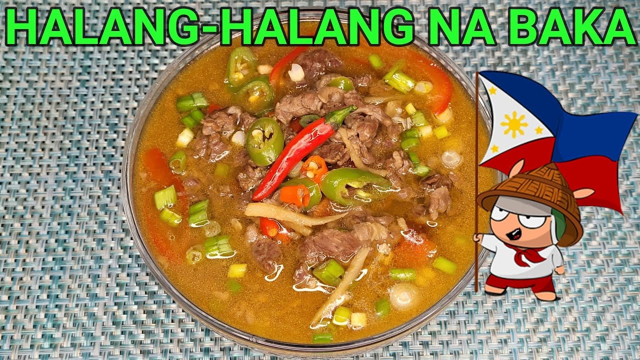 Halang-Halang na Baka | SUPER SPICY Beef Stew | Filipino Recipe - YouTube