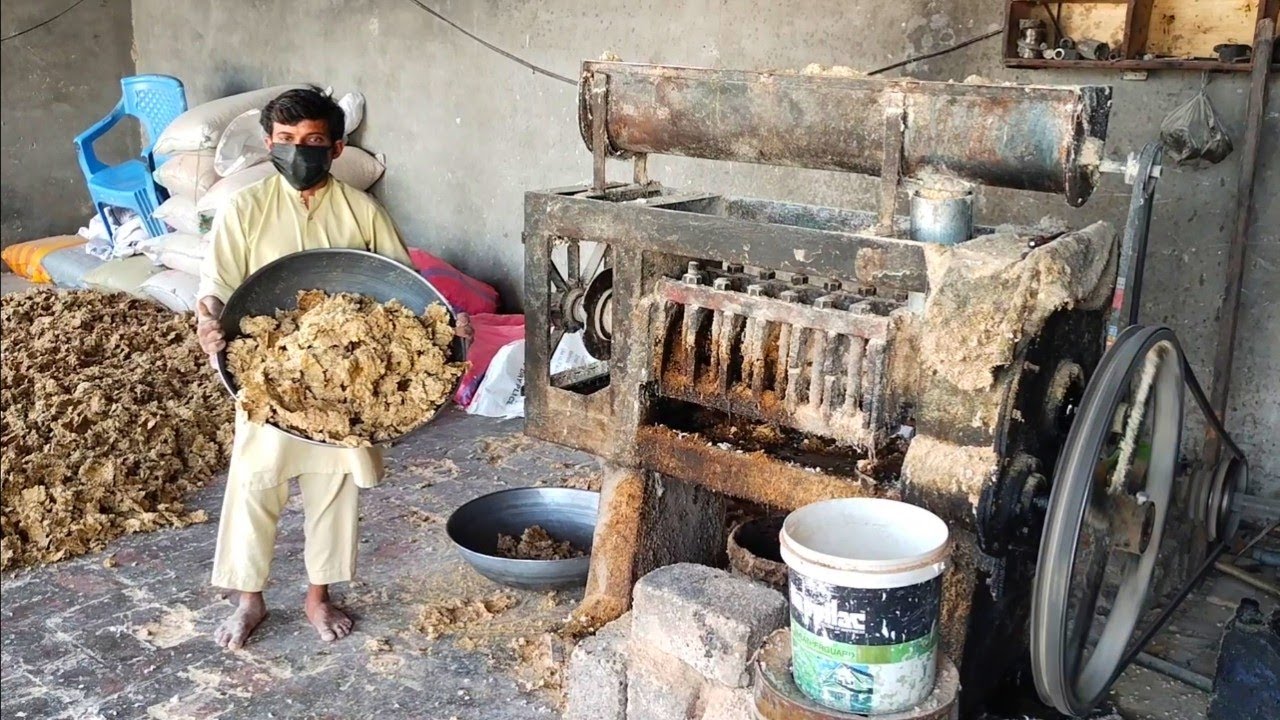 How to make Khal Banola or Cotton Seed Cake Complete process. nafis ...