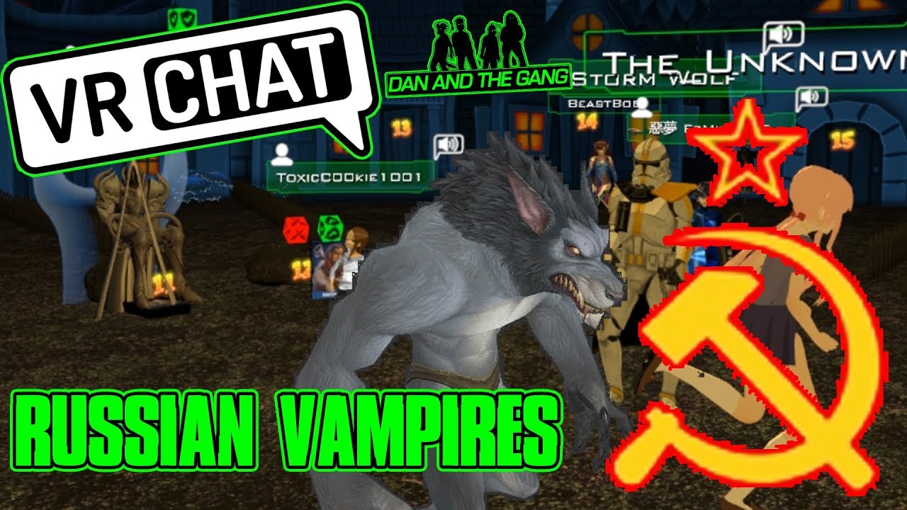 VRChat Russian Werewolves Card Game - YouTube