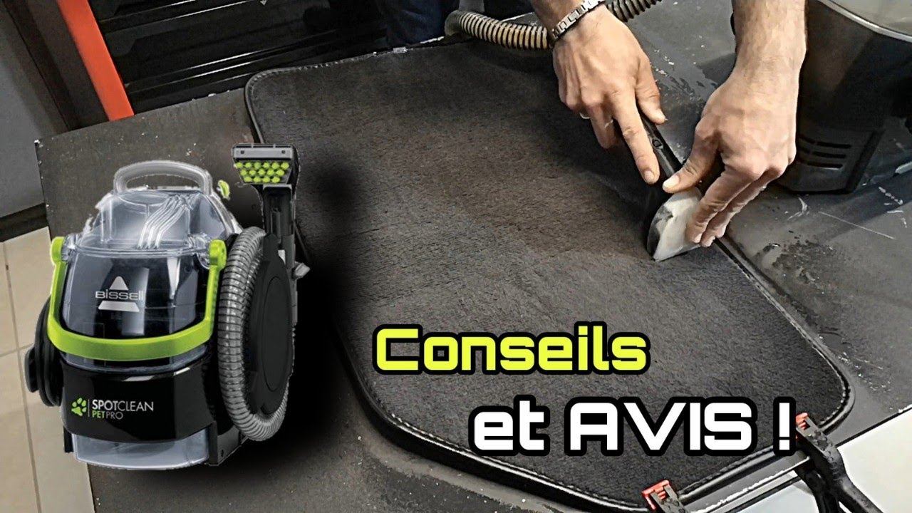 INJECTEUR EXTRACTEUR BISSEL SPOTCLEAN ... Mon avis après 1 an d ...