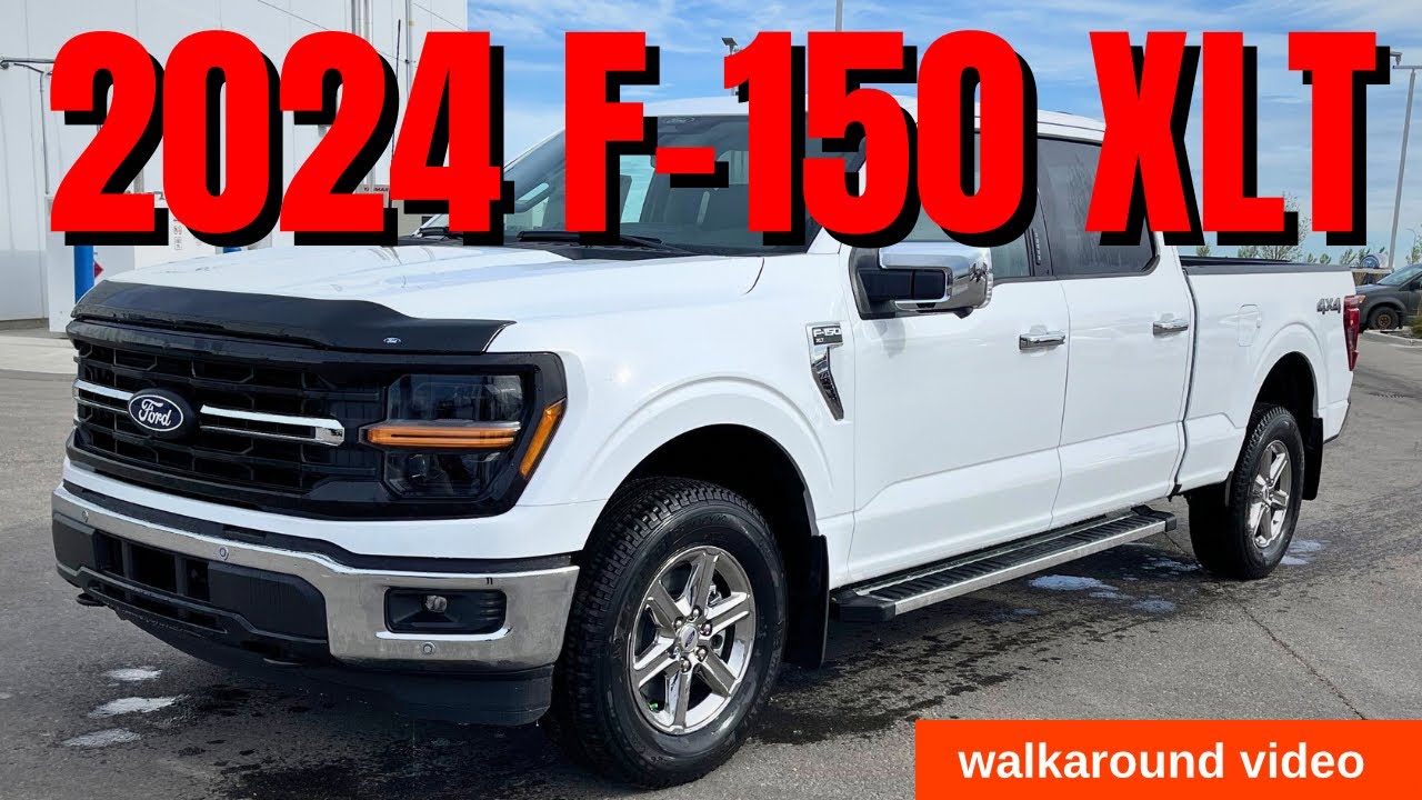 Get A Close-up Look At The Impressive 2024 F-150 XLT In This Walkaround Video! - YouTube