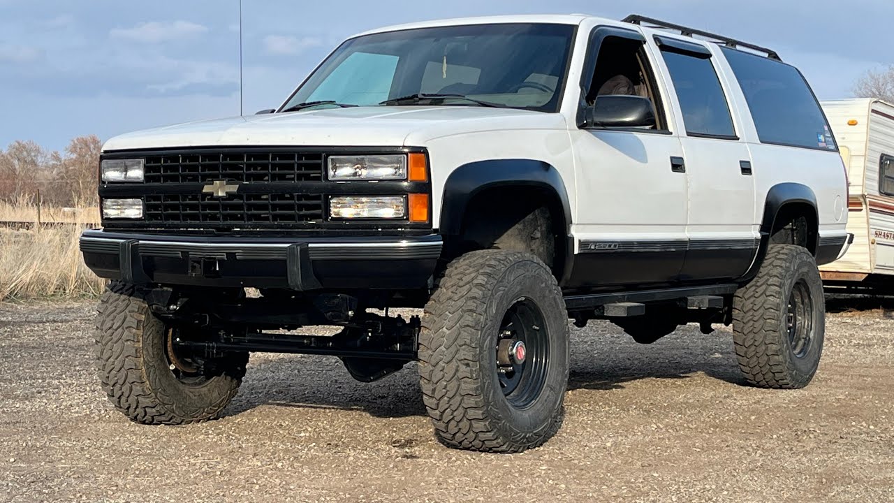 1993 K2500 Suburban Solid Axle Swap Update 8 1 Vortec Swap YouTube