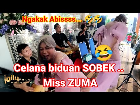Ngakak Miss Zuma ( Biduan )  Sobek Gaun