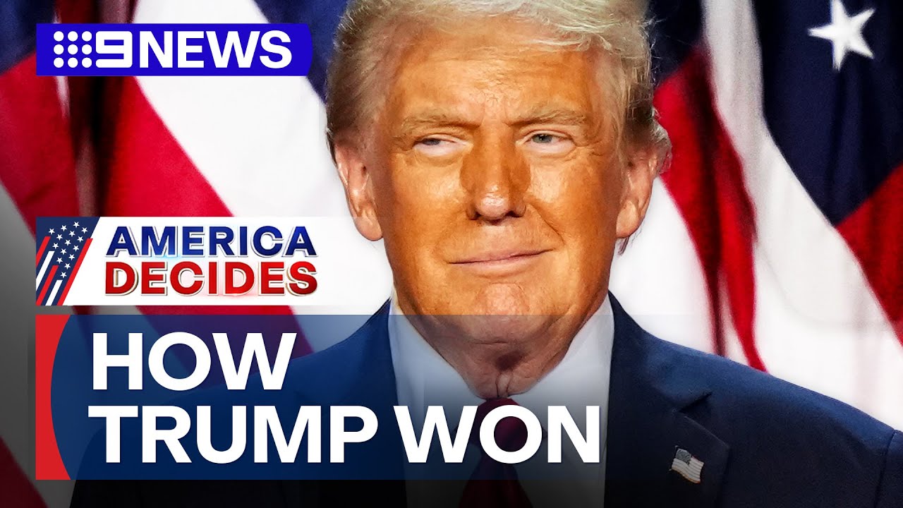 This is how Donald Trump won the election | 9 News Australia - YouTube