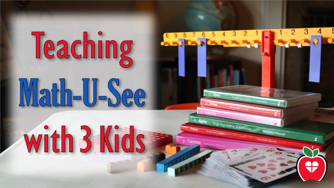 Math U See - Tips for Teaching Multiple Kids - YouTube
