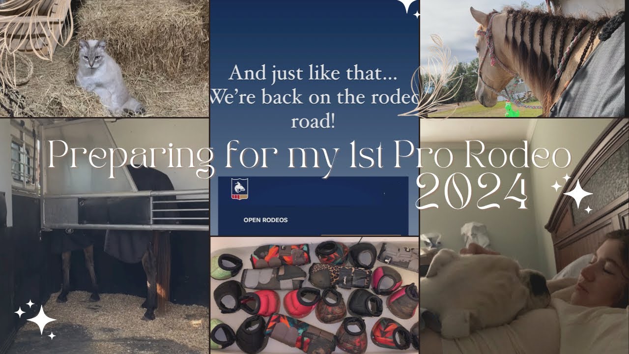 Preparing for my First Pro Rodeo of 2024 - YouTube