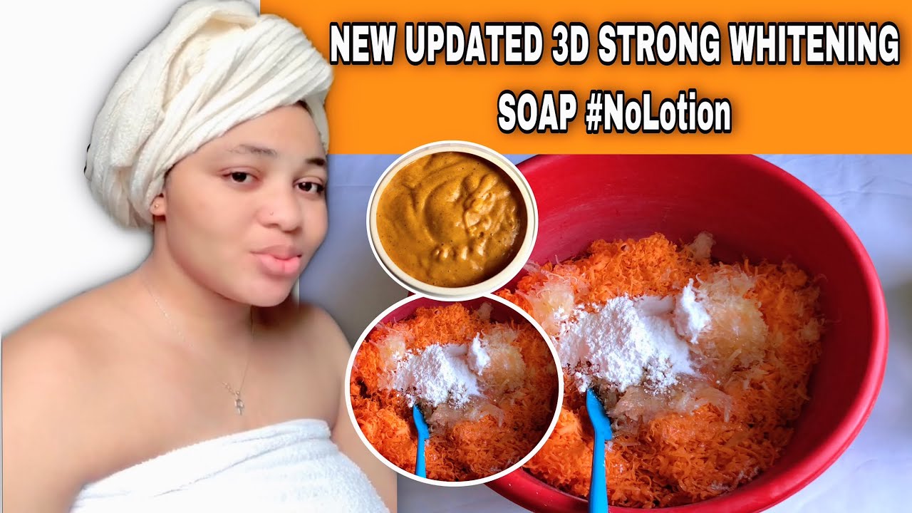 HOW TO MAKE NEW TRIPLE WHITENING MOLATO SOAP |EXTRA WHITENING SOAP ...