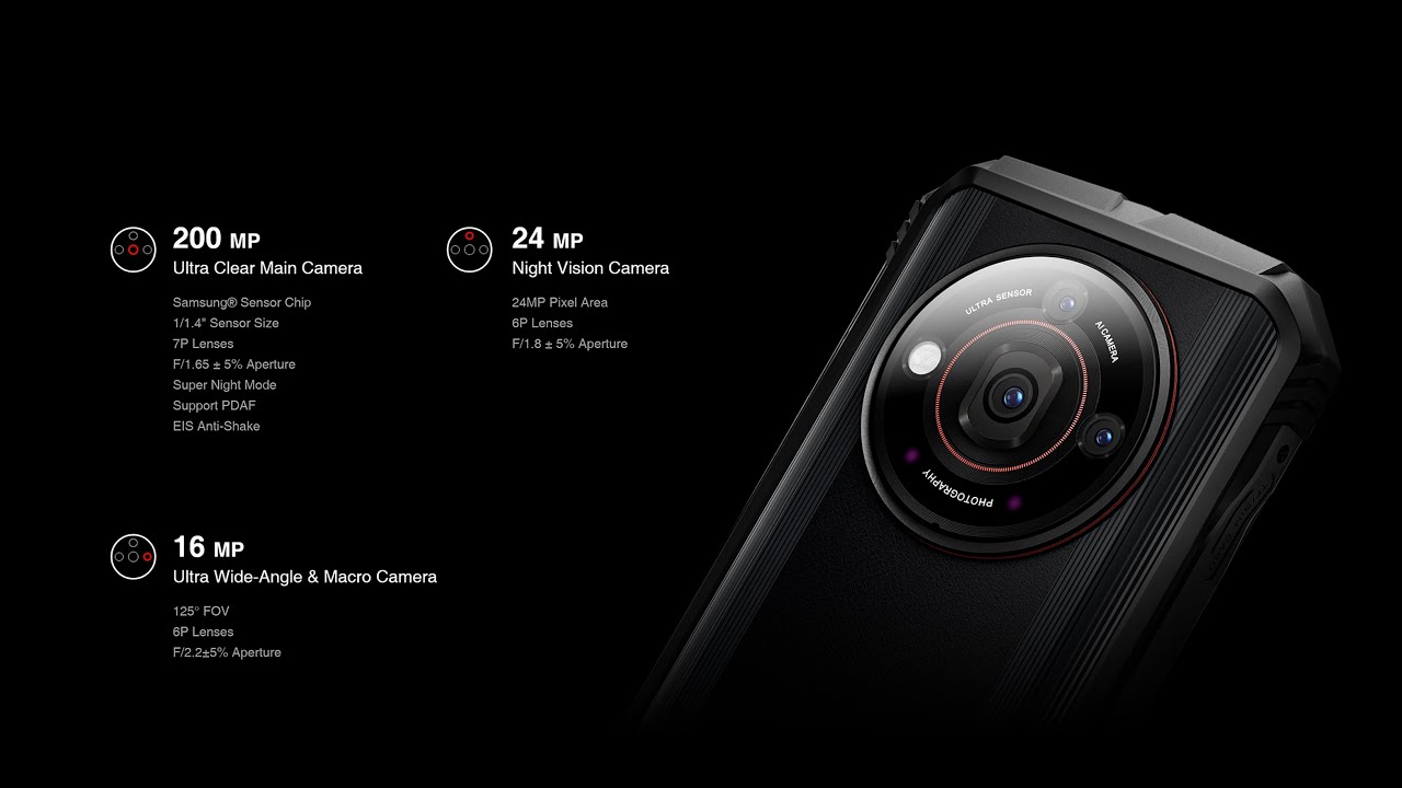 DOOGEE V30 Pro | AI Triple Camera (200MP+24MP+16MP) - YouTube