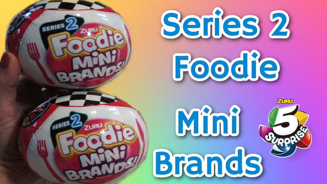Opening MORE Mini Brands Foodie Series 2 - YouTube