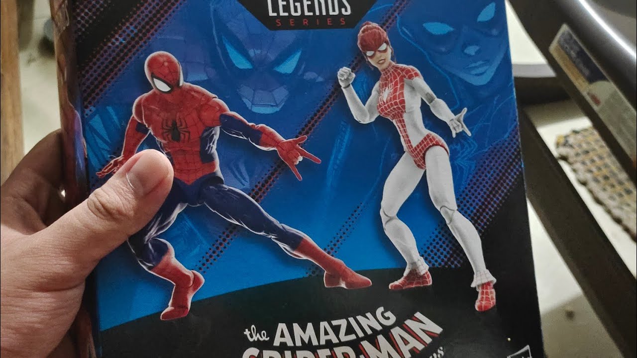 Marvel Legends: Spiderman and Spinneret 2 pack Unboxing - YouTube