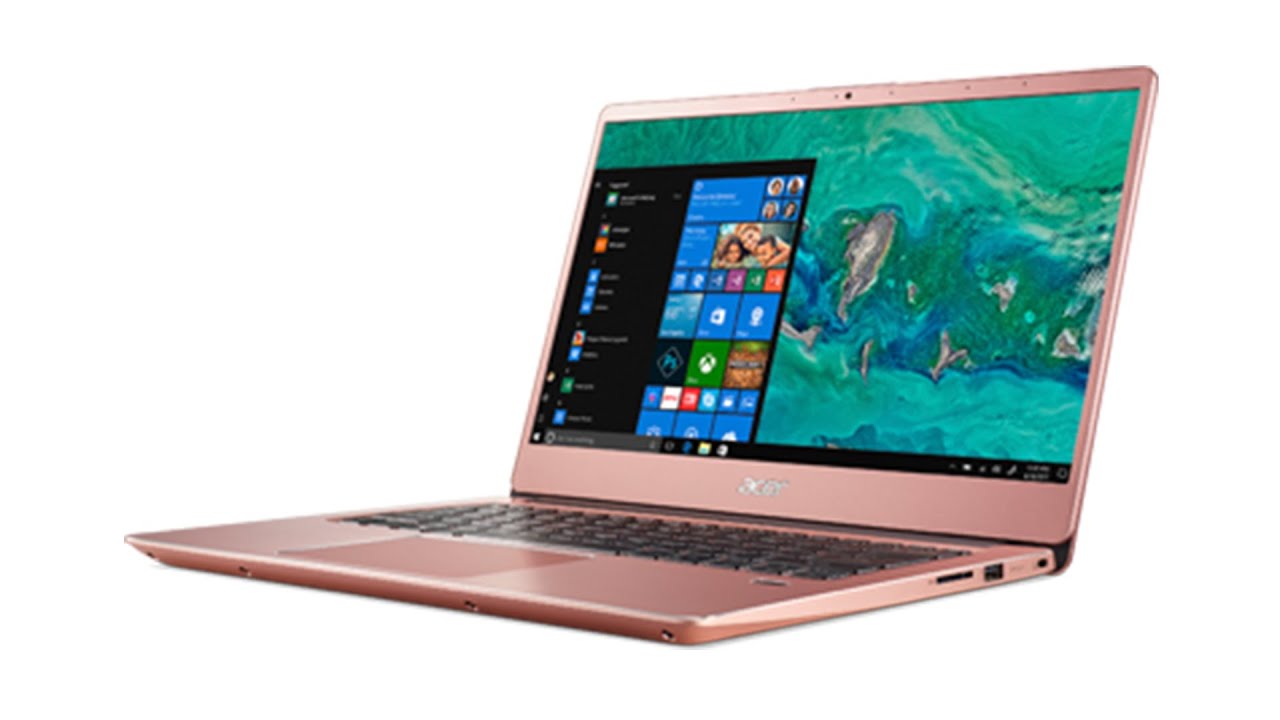 Acer Swift 3 SF314-57G (Pink) Intel Core i7-1065G7 Unboxing - YouTube