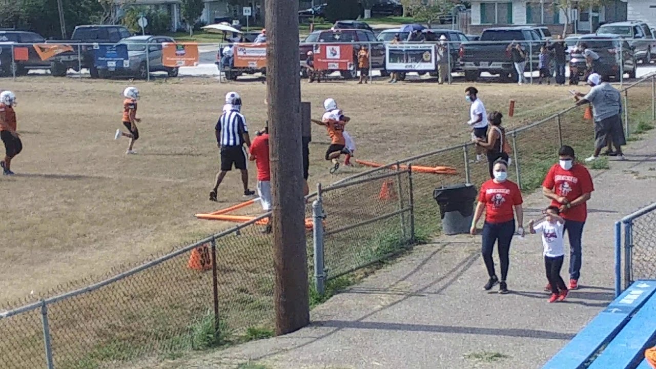 Freddy Torres #46 with the touchdown run CCYFL Corpus Christi Tx - YouTube