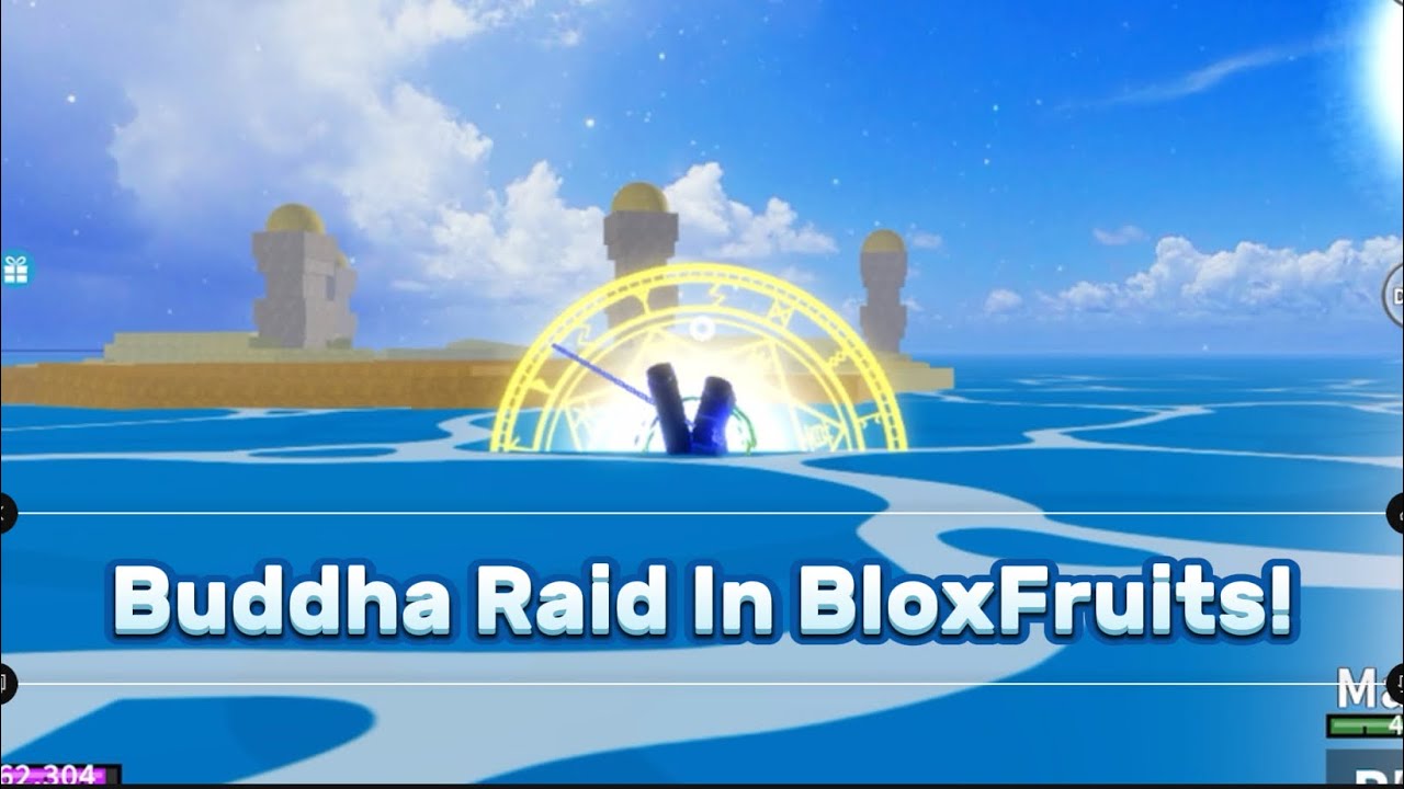 Buddha Raid In BloxFruits! (Win again.) #roblox #shorts #gameplay # ...