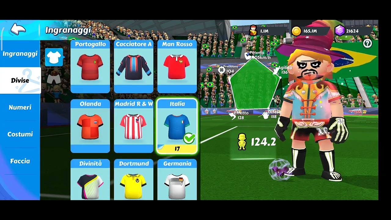 Perfect Kick 2 new shoot tricks Gabry all equipment, costumes, balls ...