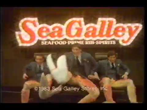 1983 Sea Galley Restaurant Ad - YouTube