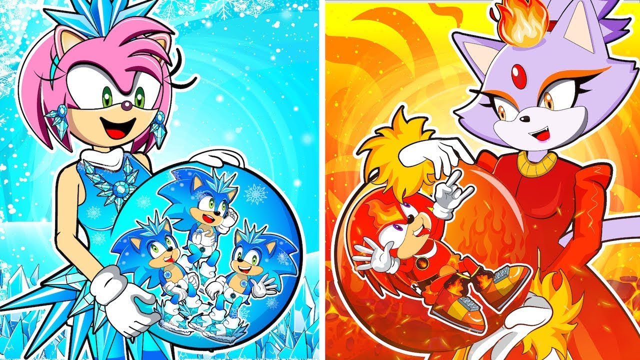 HOT VS COLD PREGNANT Crazy Pregnancy Situations! Sonic the Hedgehog 2 ...