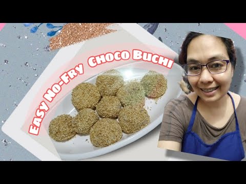 EASY NO-FRY CHOCO BUCHI/ ellen's world - YouTube