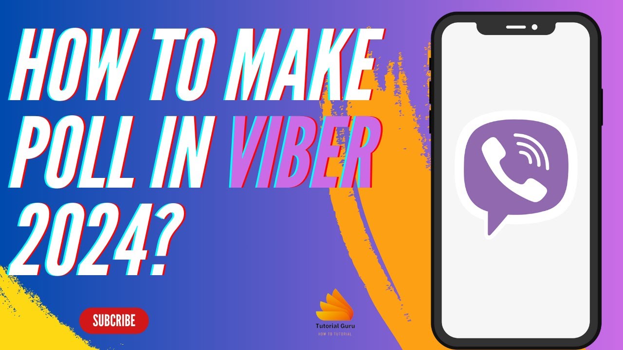 How to Make Poll in Viber 2024? - YouTube