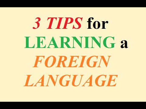 3 Tips for Learning a Foreign Language and Speak it Well - YouTube
