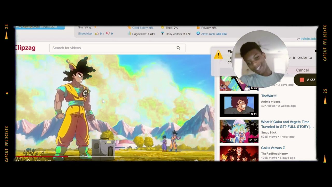 froku vs goku rap battle - YouTube