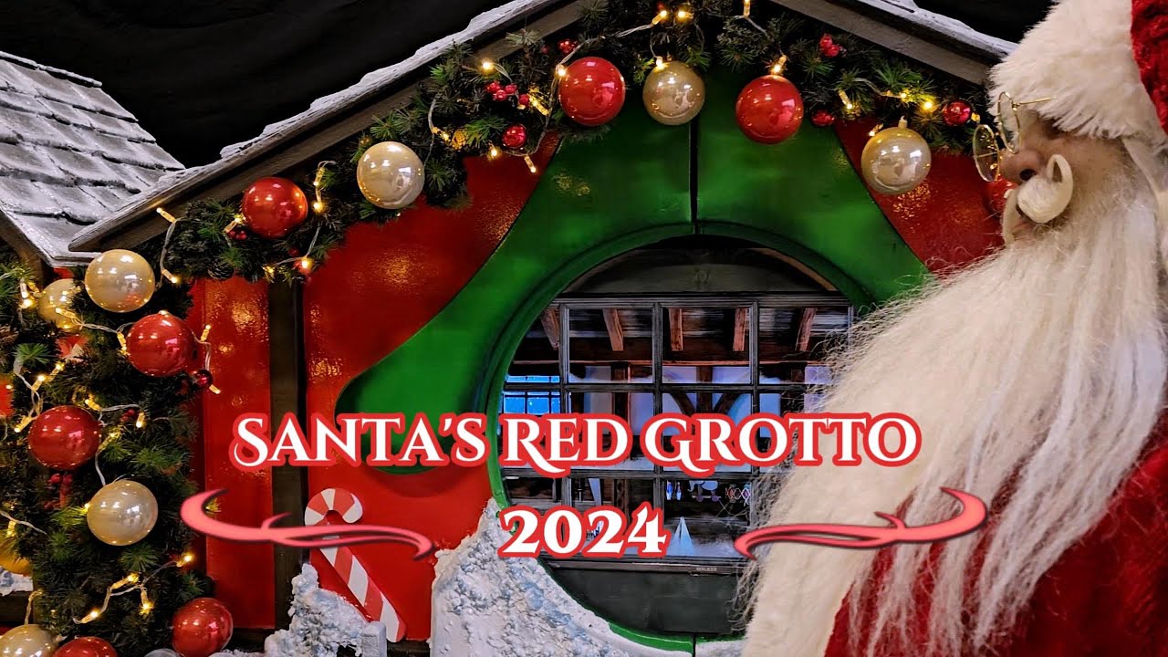 Introducing Santa's Red Grotto for 2024! - YouTube