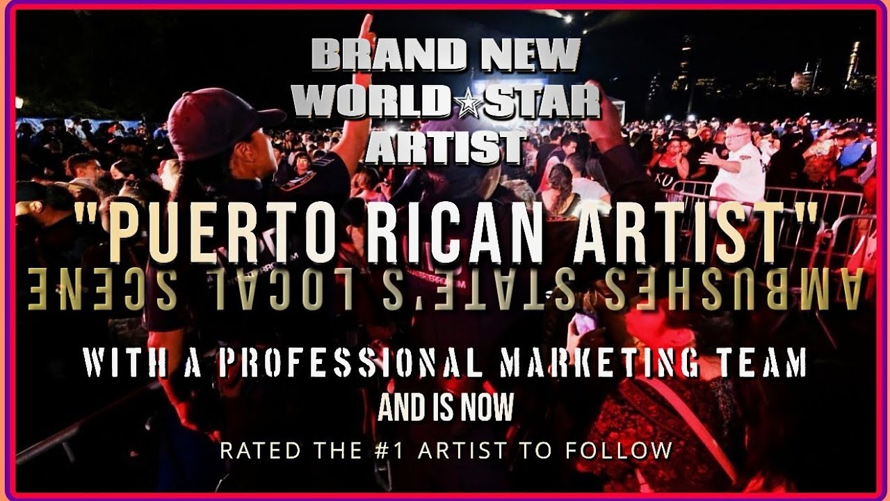 WORLD STAR Puerto Ricaño Artist AMBUSHES State's Local Scene - YouTube