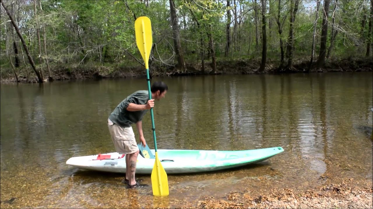 How to Get in a Canoe, Kayak, and Tube - YouTube