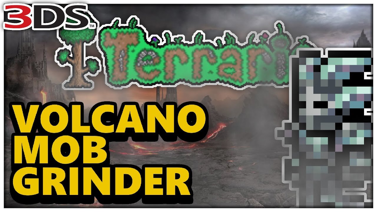 Terraria 3DS - Part 52: VOLCANO MOB GRINDER! (Nintendo 3DS Playthrough ...