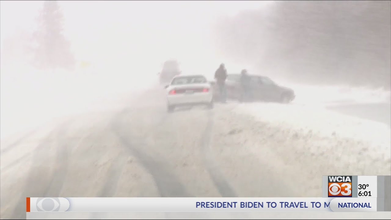 winter storm travel prep - YouTube